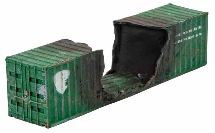 Modern: 40ft Shipping Containers - Damaged (x3)