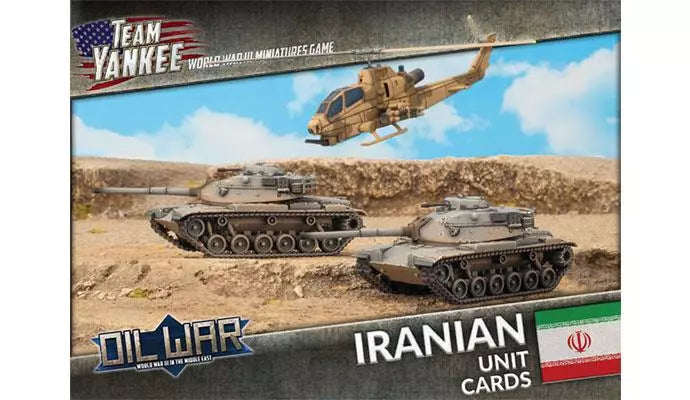 Iranian Unit Cards (x41 cards)